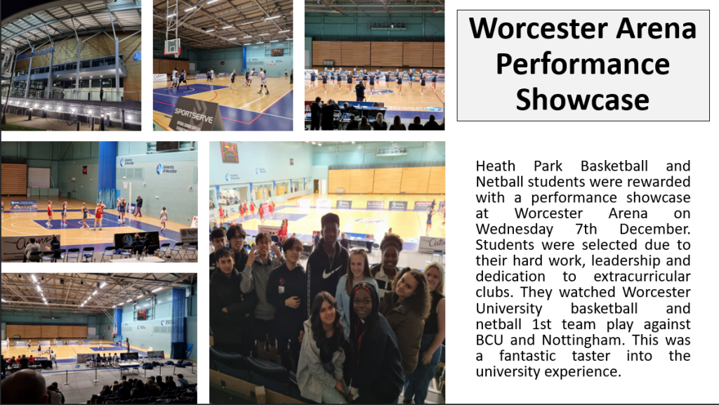 Worcester Arena Performance Showcase – Heath Park