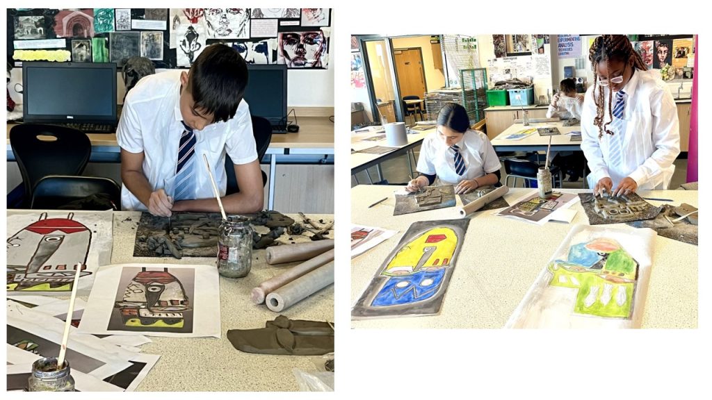 Amazing Year 9 GCSE Artwork. – Heath Park