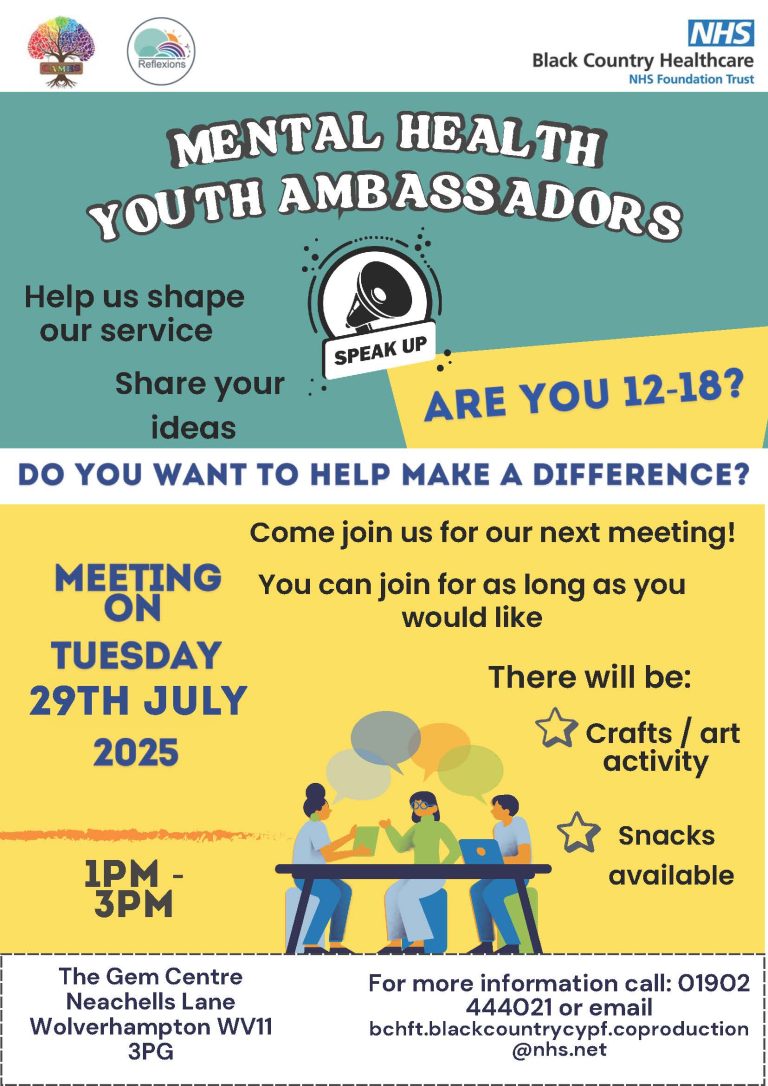 Black Country Mental Health Youth Ambassadors – Heath Park